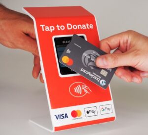 Tap & Go Donation Device | Express Donation Station | GWD